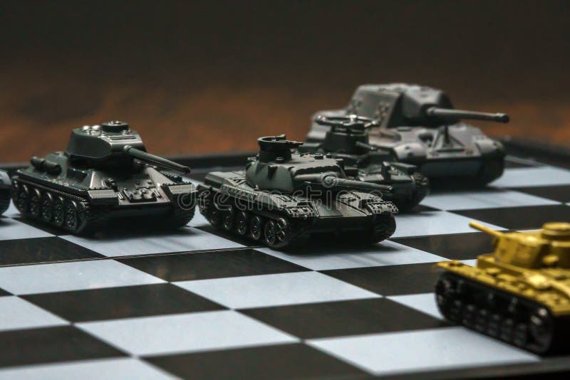 The Concept of Military Strategy Stock Photo - Image of chess, fight ...