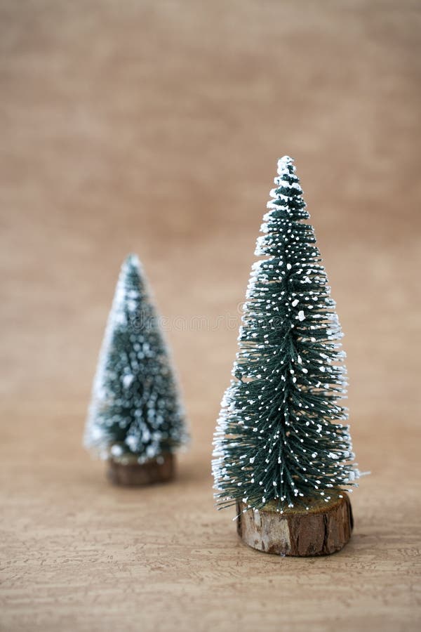 Concept Mini Christmas Tree Isolated Stock Image - Image of ...