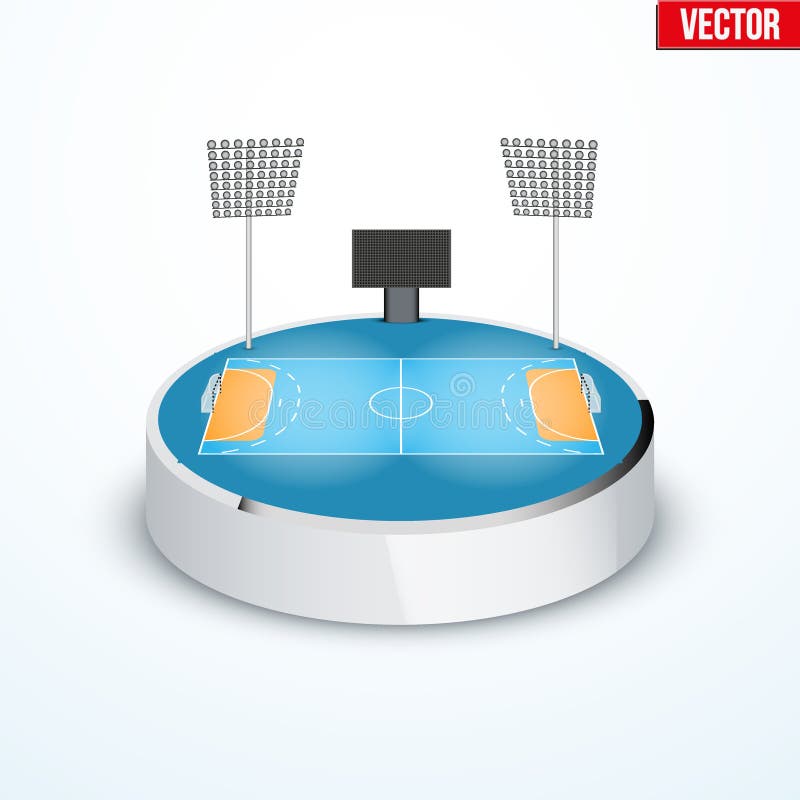 Handball Arena Stock Illustrations – 439 Handball Arena Stock ...
