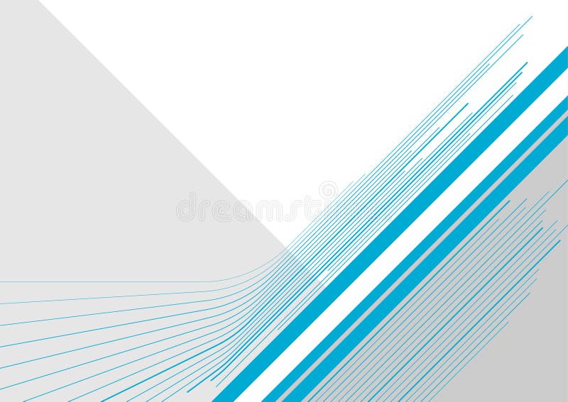 Concept Minimal Geometric Design with Abstract Blue Lines and Stripes ...