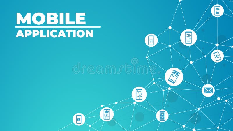 Concept for Mobile Apps. Vector Illustration. Stock Vector ...