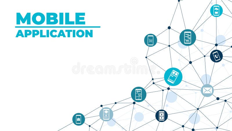 Concept for Mobile Apps. Vector Illustration. Stock Vector ...