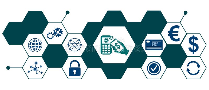 Concept of mobile payment stock illustration. Illustration of concept ...