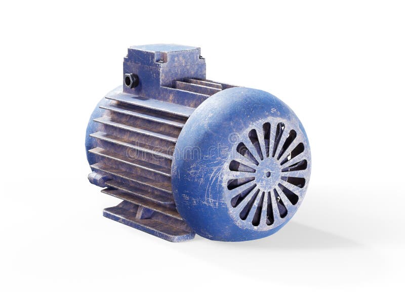 Concept of Modern Car Engine 3d Render Stock Illustration ...