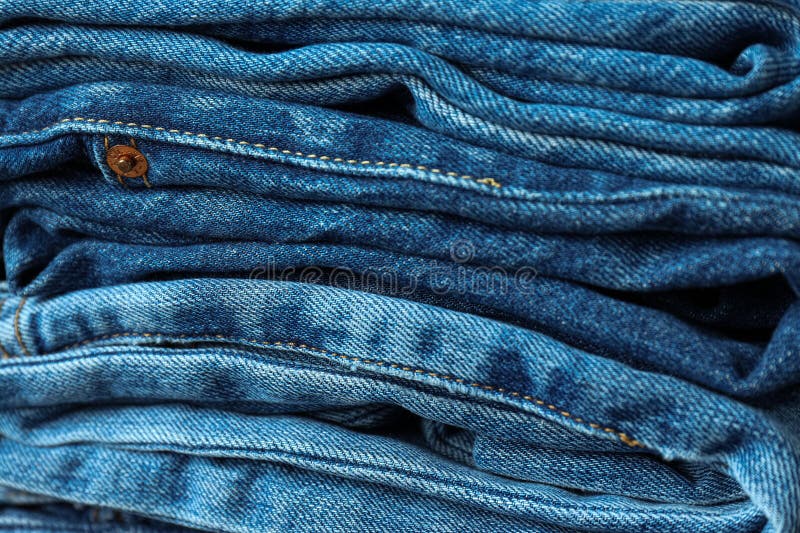 Concept of Modern Casual Clothes - Jeans, Jeans Trousers Stock Image ...