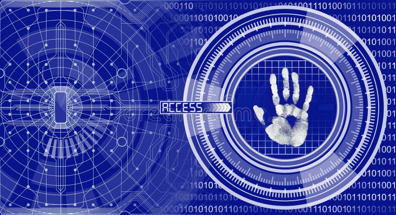 The Concept of Modern Digital Technology Stock Illustration ...