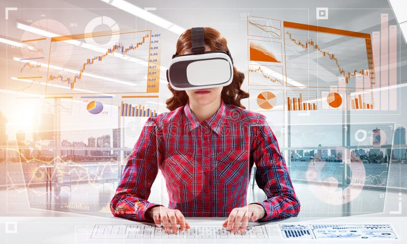 Concept of Modern Educational Process Stock Photo - Image of ...