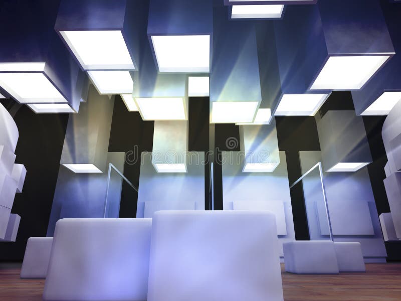 Concept of Modern Hospital, Abstract Stock Illustration - Illustration ...