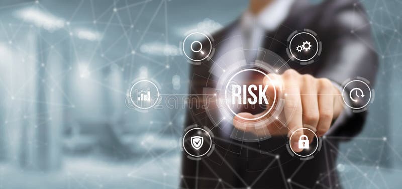 The Concept of Modern Risks Business Management Stock Photo - Image of ...