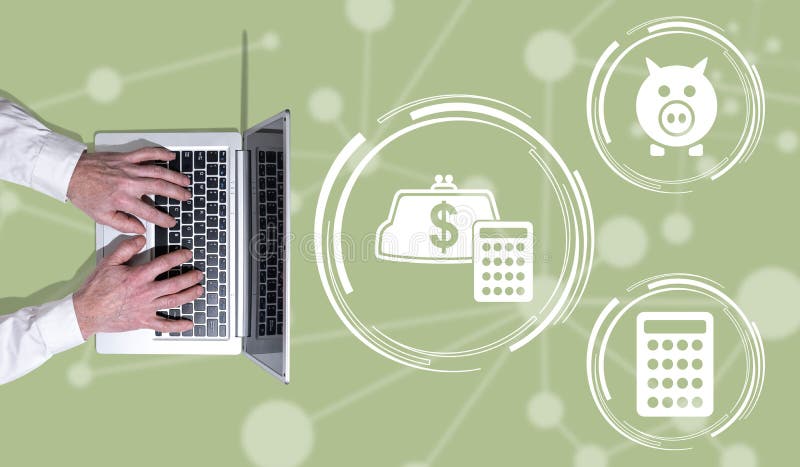 Concept of Money Management Stock Photo - Image of symbol, bank: 269203422