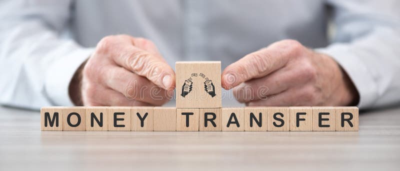 Concept of money transfer stock image. Image of smart - 303706147