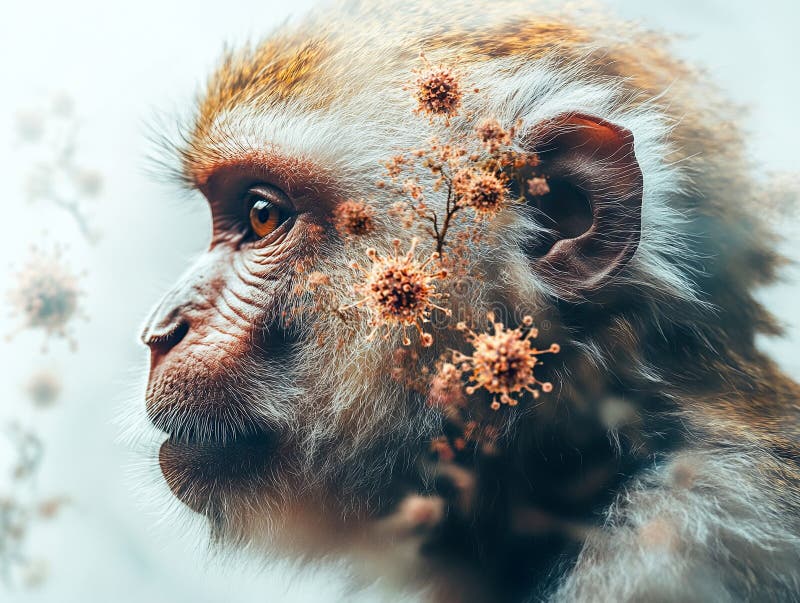 Dual Exposure Combines Natural Monkey Presence with Microscopic ...