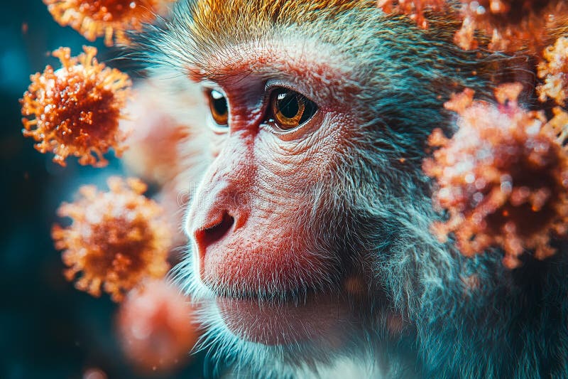Dual Exposure Combines Natural Monkey Presence with Microscopic ...