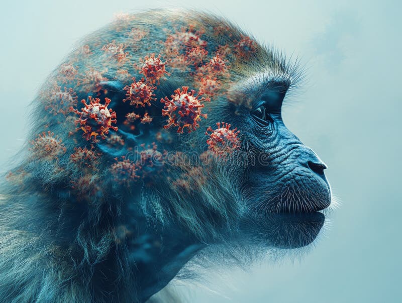 Dual Exposure Combines Natural Monkey Presence with Microscopic ...