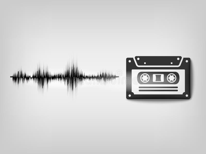 Concept of Music with Music Wave. Stock Vector - Illustration of note ...