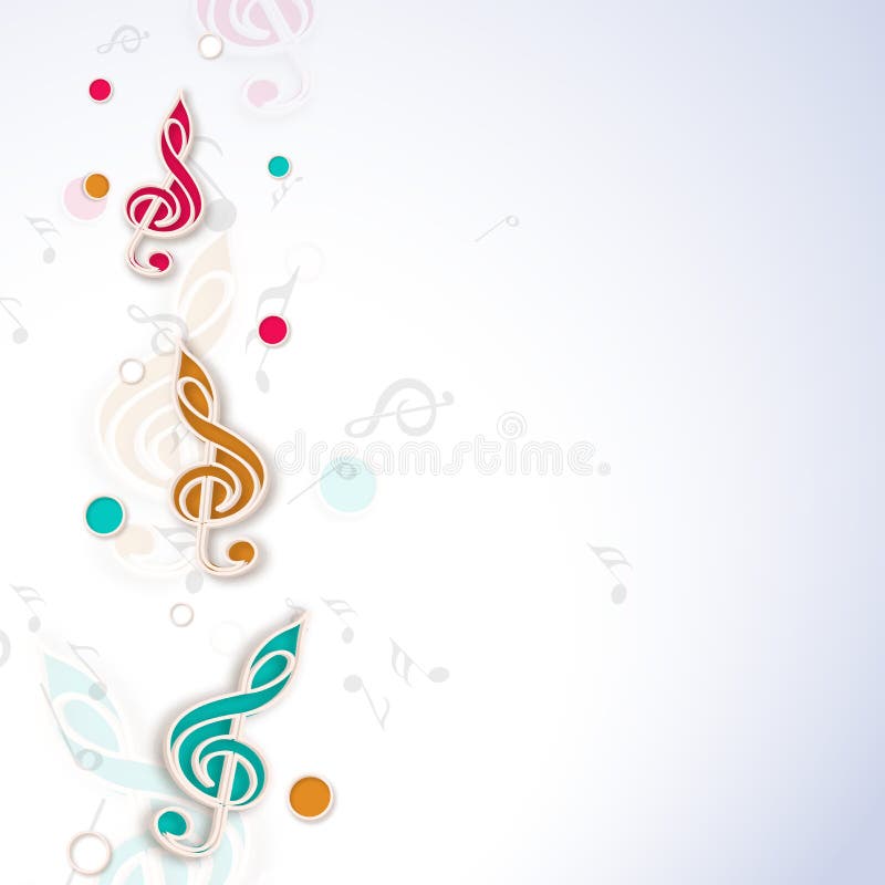 Colorful G Clef Stock Illustrations – 258 Colorful G Clef Stock ...