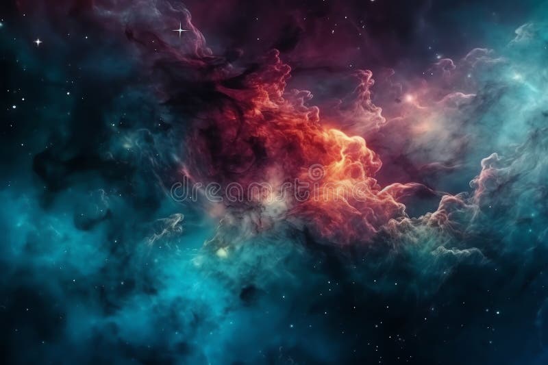 Nebula, Space Explosion Background with Space, Text, Nebula, High ...