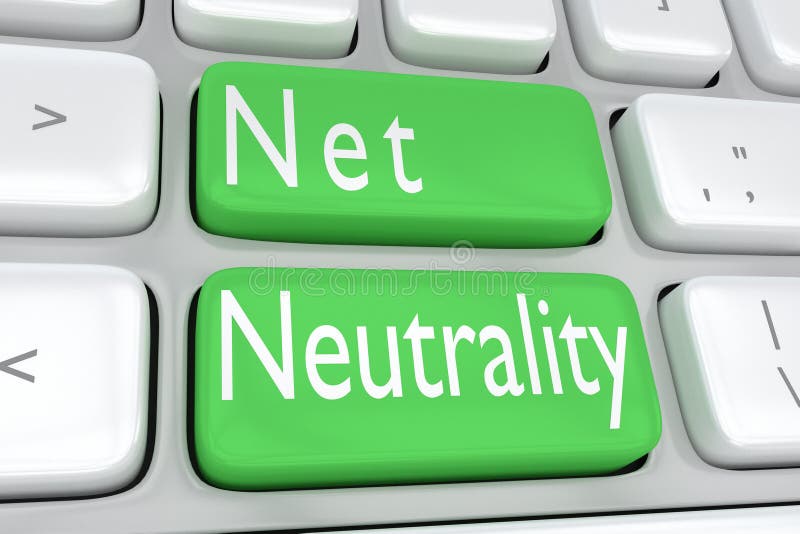 Concept net de neutralité illustration stock. Illustration du ...