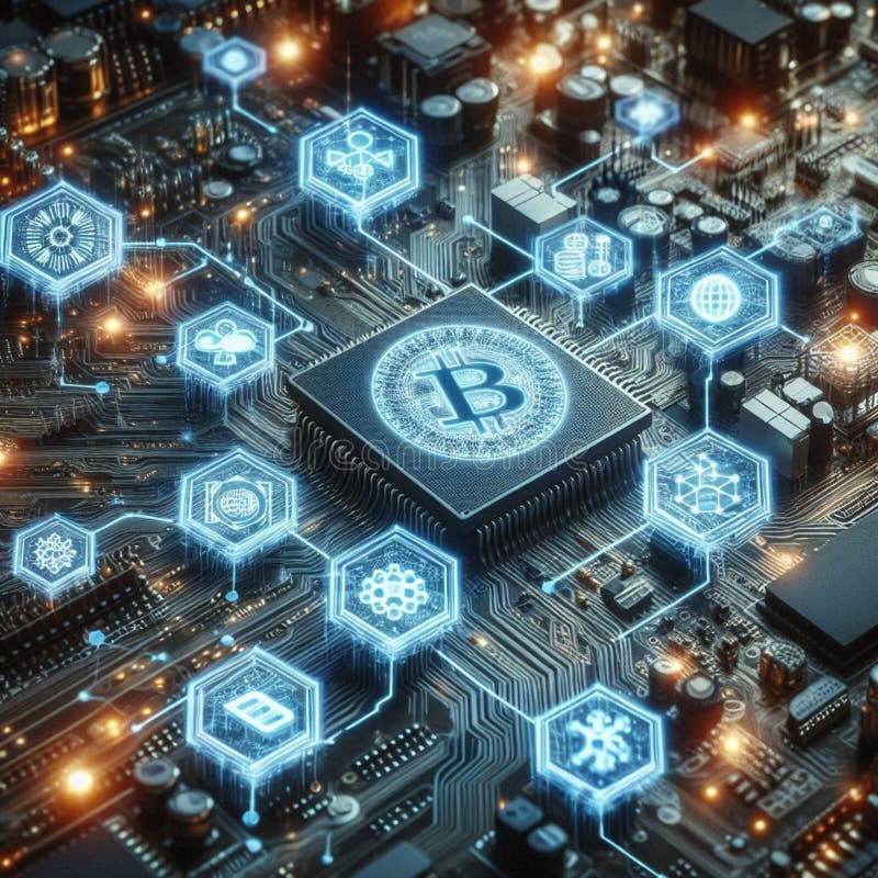 Motherboard Blockchain Stock Illustrations – 1,643 Motherboard ...