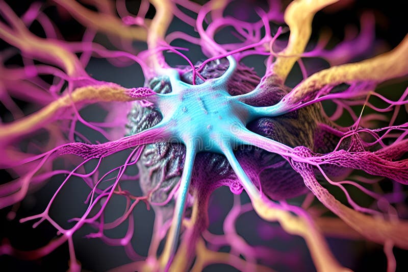 Purple Neurons Stock Illustrations – 443 Purple Neurons Stock ...