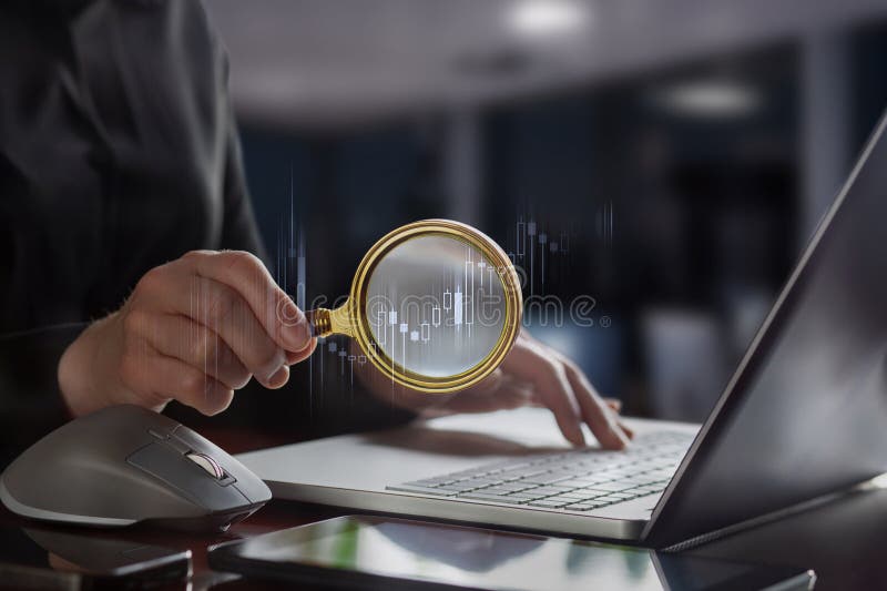 Concept of Observation and Analysis of Markets Stock Photo - Image of ...