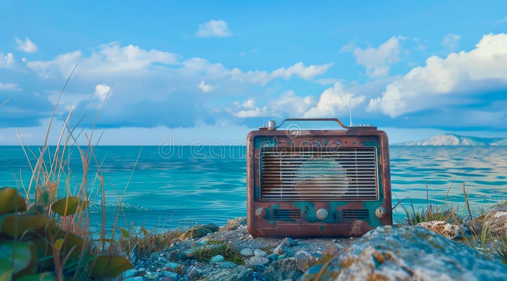 Concept of Old Dying Outdated Technology. Stock Illustration ...