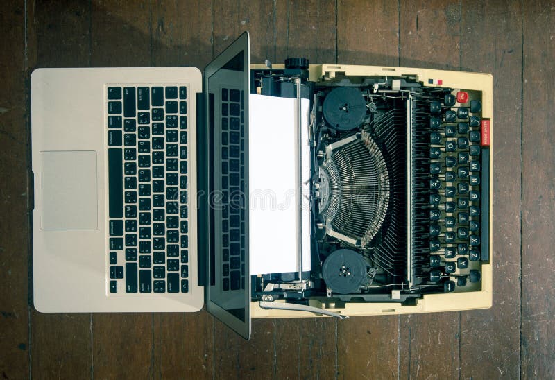 Concept Old and New a New Note Book Stock Image - Image of looking ...