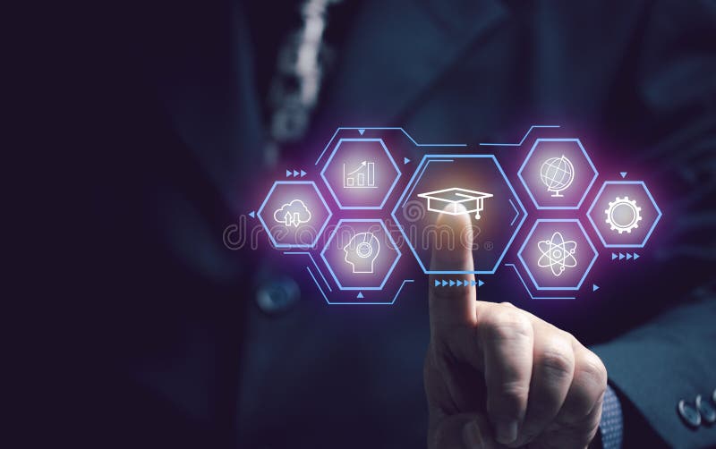 Concept of Online Education. Online Education Training and E-learning ...