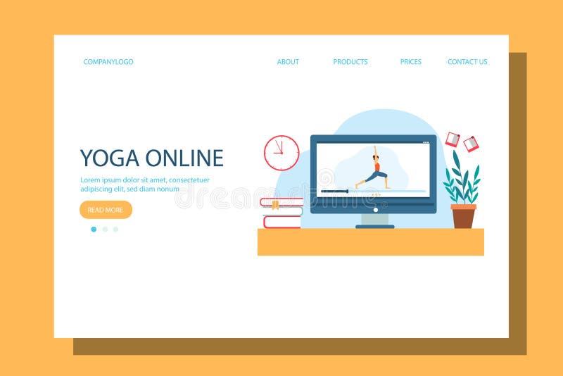 The Concept of Online Learning, Active Pastime. Screen with Female ...