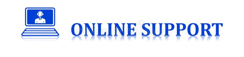 Concept of online support stock illustration. Illustration of chat ...