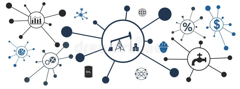 Concept of opec stock illustration. Illustration of icon - 238169885