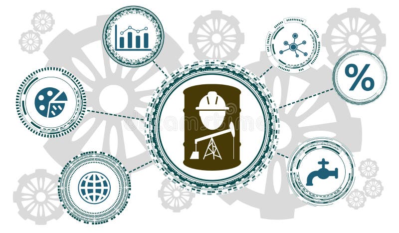 Concept of opec stock illustration. Illustration of symbol - 252567216