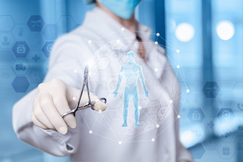 The Concept of Operative Treatment Stock Image - Image of disease ...