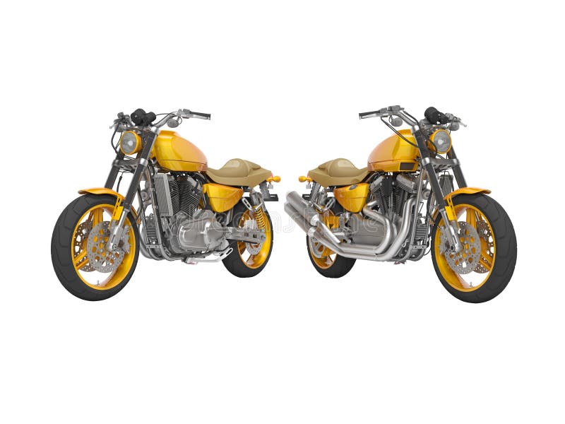 Motorcycle Rear View Stock Illustrations – 221 Motorcycle Rear View ...