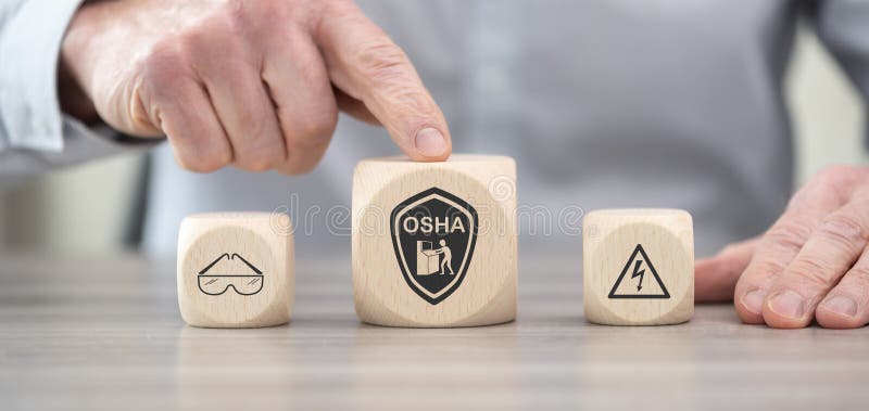 Concept of osha stock image. Image of warning, professional - 321646661