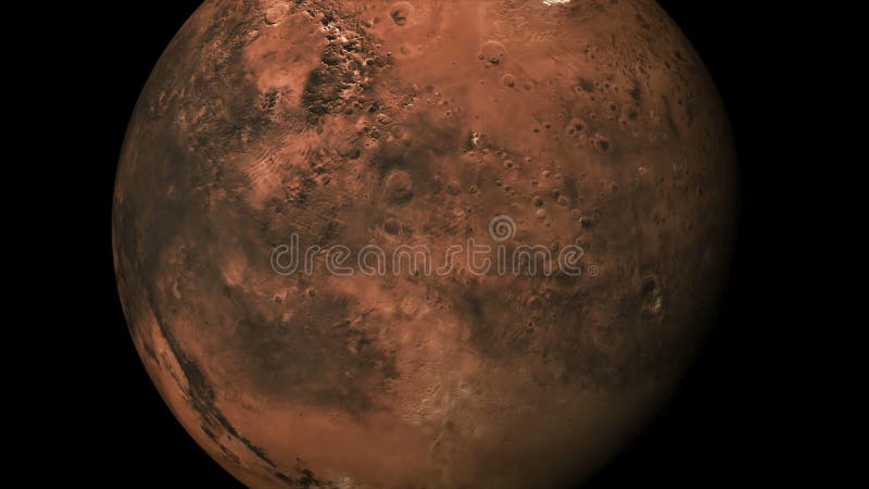 Concept 15-P1 View of the 3D Rendering Realistic Planet Mars Stock ...