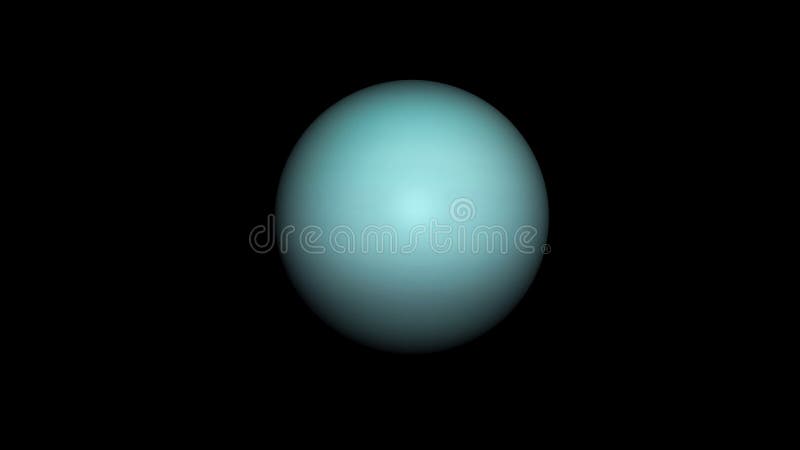 Realistic Uranus Planet from Space. Vector Illustration Stock Vector ...