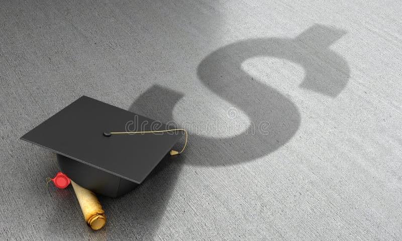 The Concept of Paid Training. Stock Illustration - Illustration of ...