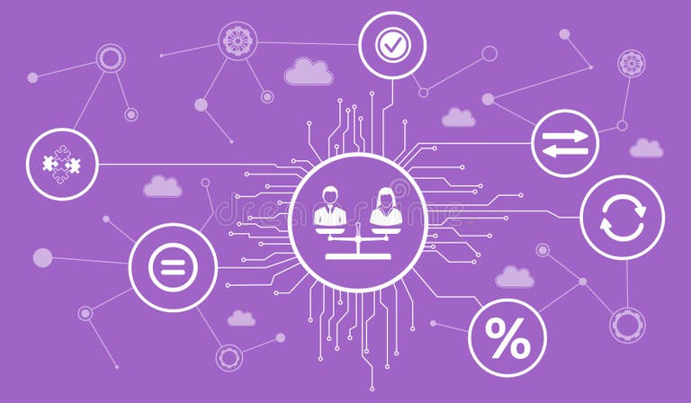 Concept of parity stock illustration. Illustration of equilibrium ...