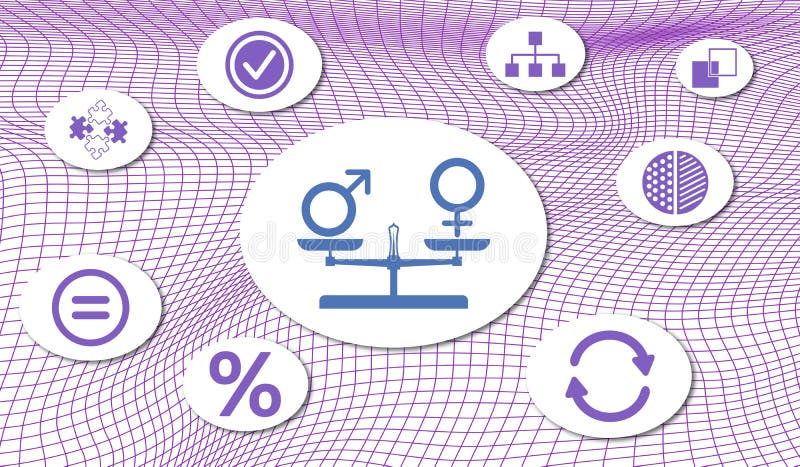Concept of parity stock illustration. Illustration of connection ...