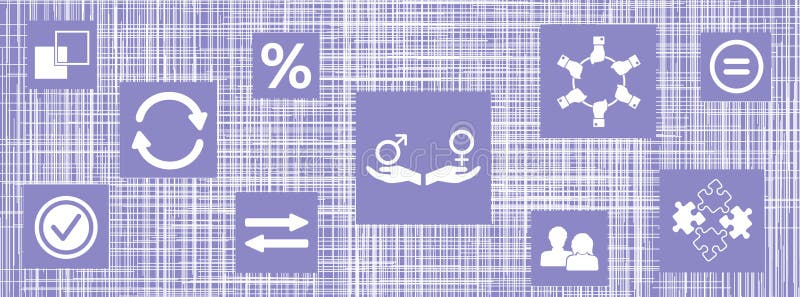 Concept of parity stock illustration. Illustration of woman - 243120344