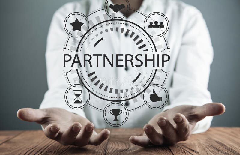 Concept of Partnership. Business Concept Stock Photo - Image of ...