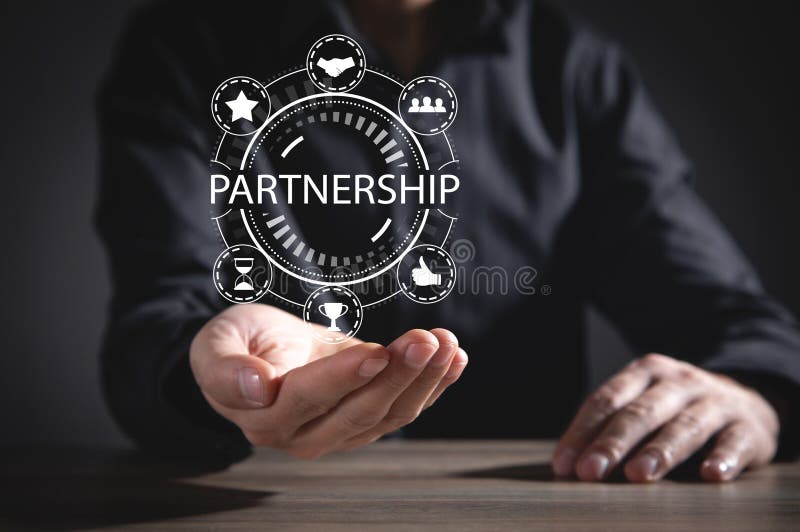 Concept of Partnership. Business Concept Stock Photo - Image of growth ...
