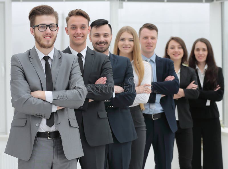 Portrait of a Professional Team of Specialists Stock Photo - Image of ...