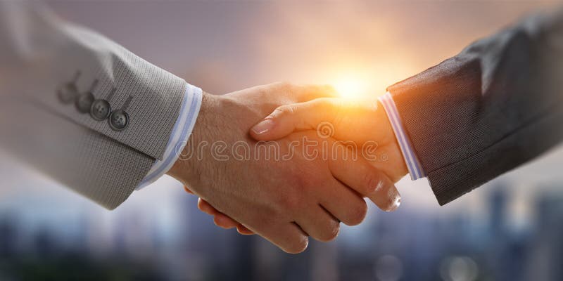 Partnership Concept. Image of Handshake Stock Image - Image of human ...