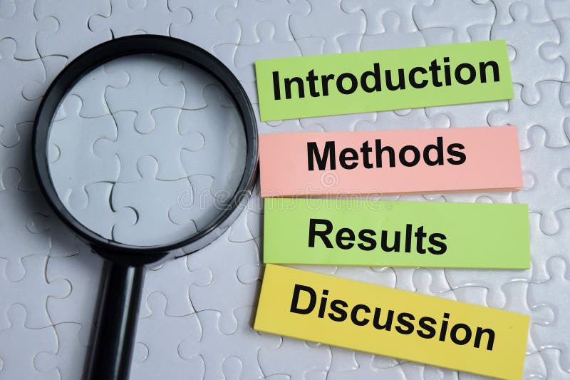 Concept of 4 Parts of Research. Introduction, Methods, Results and ...