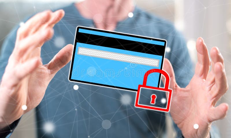 Concept of Payment Security Stock Photo - Image of hand, payment: 147580182