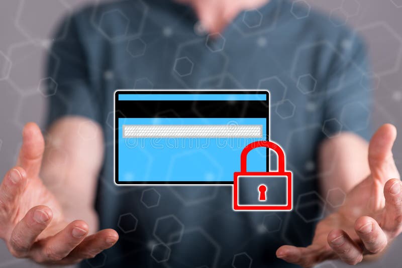 Concept of Payment Security Stock Photo - Image of internet, security ...