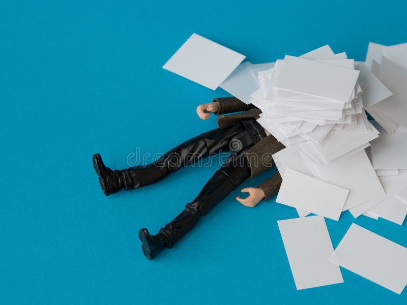 Man Swamped Documents Stock Photos - Free & Royalty-Free Stock Photos ...