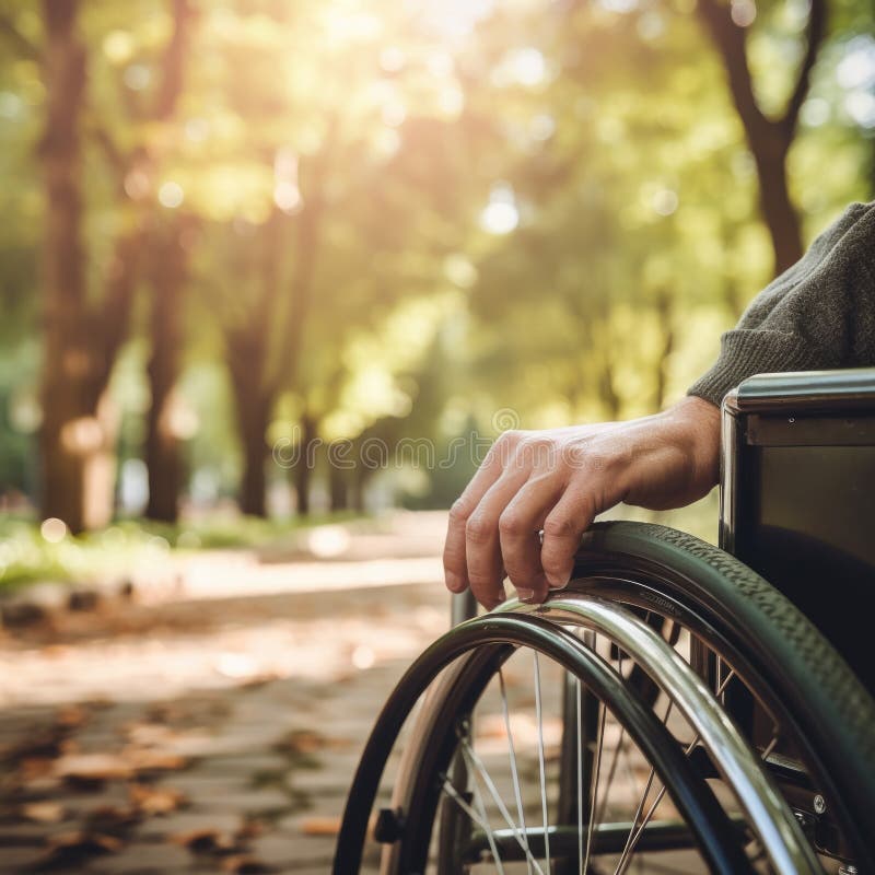 Concept for People on Wheelchair.Background Stock Illustration ...